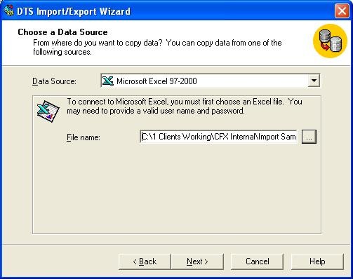 Importing Data Into Saleslogix Using Sql Dts Part 2 Customer Fx